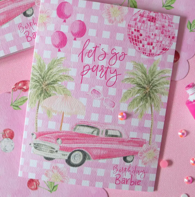 Birthday Barbie Card – Sugar Boutique